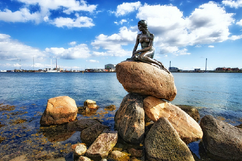 Nàng tiên biểu tượng thế kỷ thành Copenhagen Đan Mạch
